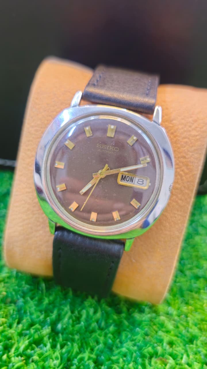 Rare & Vintage 1970s Seiko Automatic 7005 caliber 19-jewels JDM japan ...